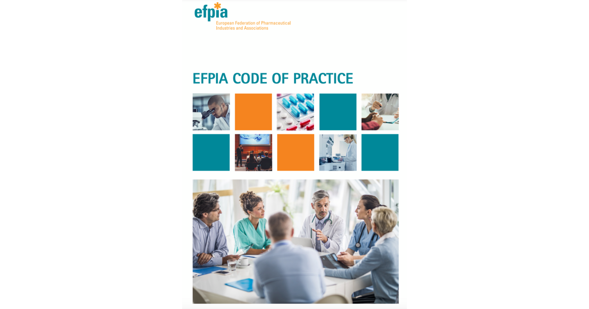 EFPIA CODE OF PRACTICE